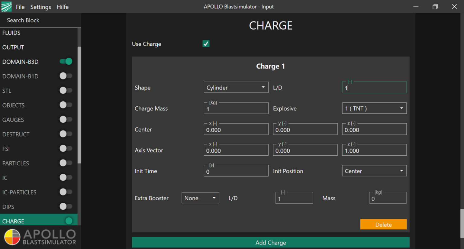 Apollo Blastsimulator